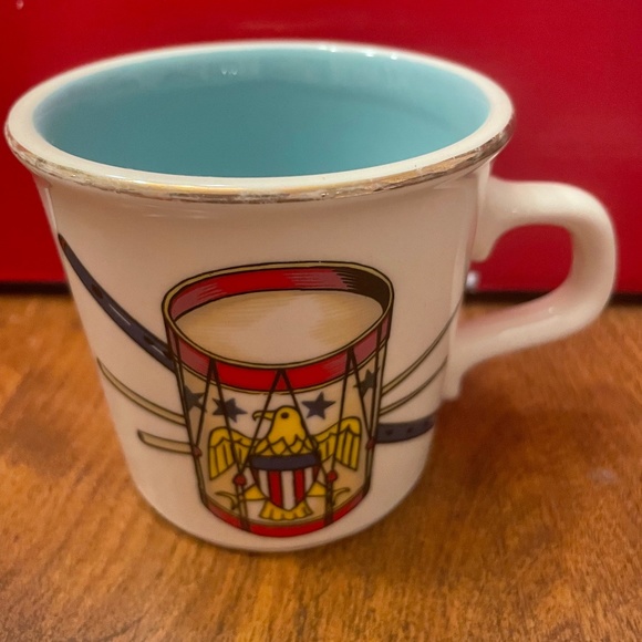 Taylor International Dining Bicentennial 976 Mugs Set Of 4 Vintage